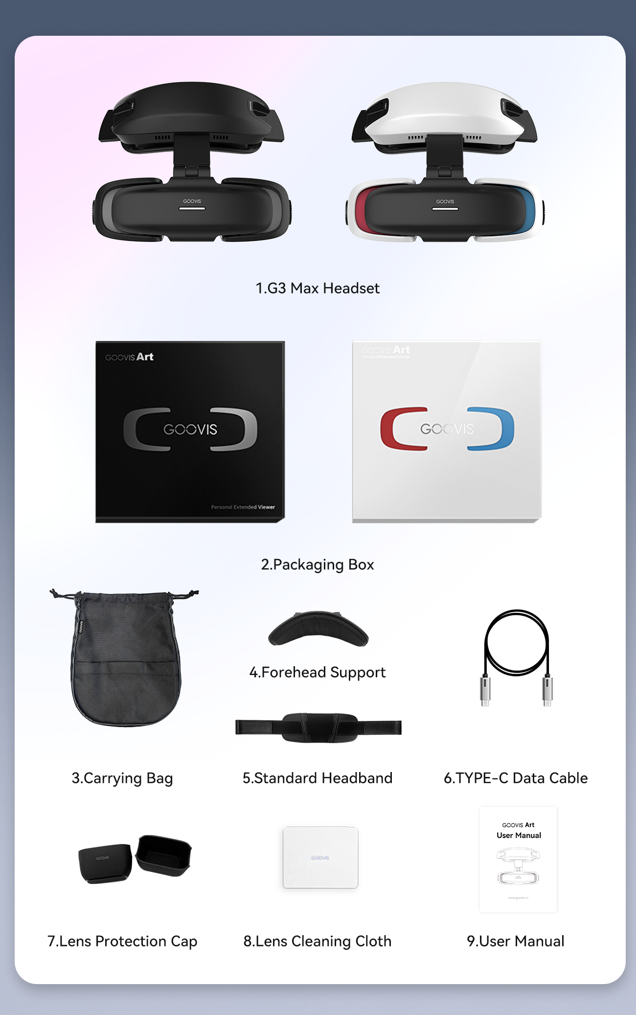 GOOVIS ART – Unique Open Design VR Head-Mounted Display